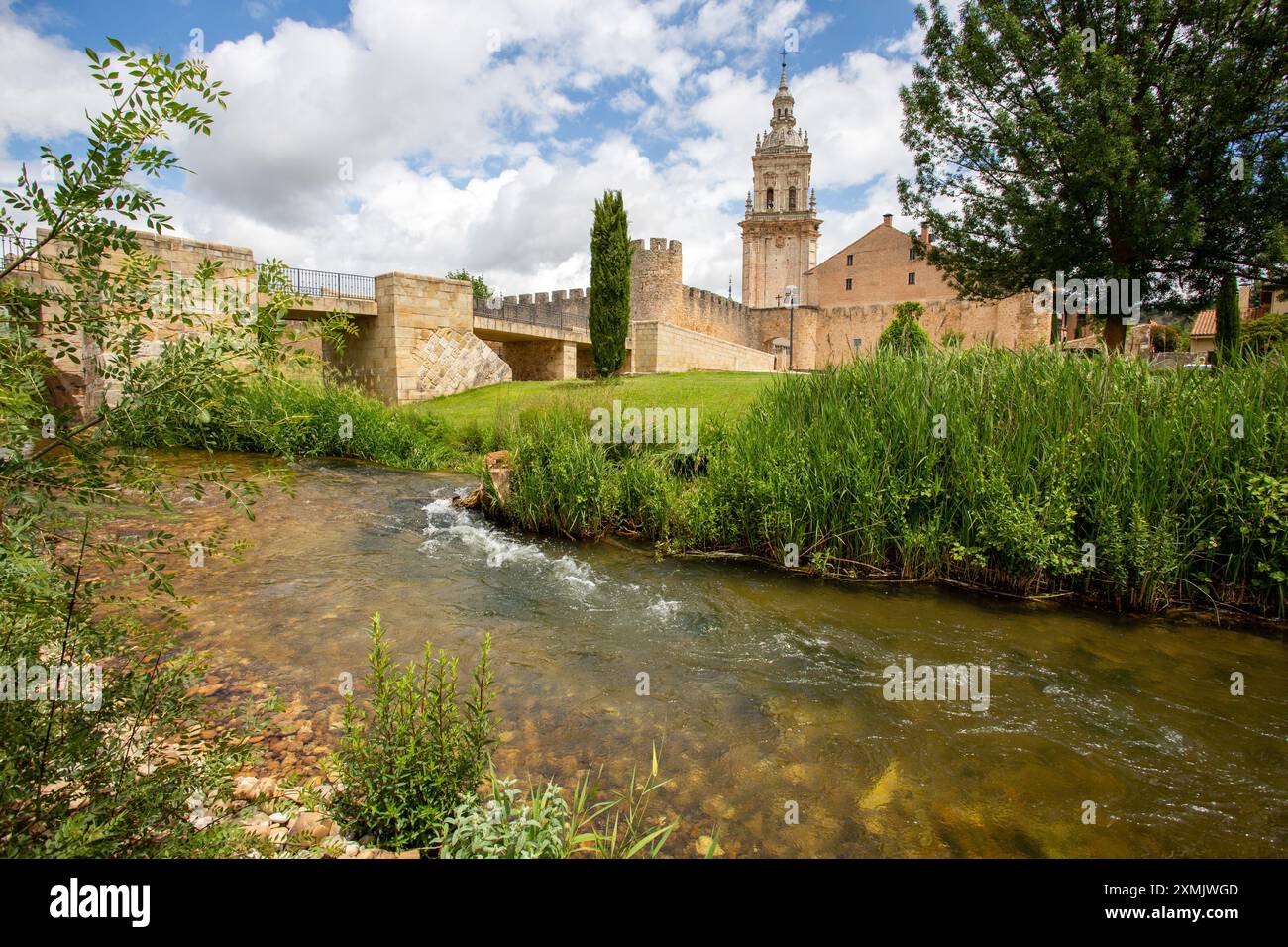 The Spanish medieval walled city of El Burgo de Osma and its Cathedral ...