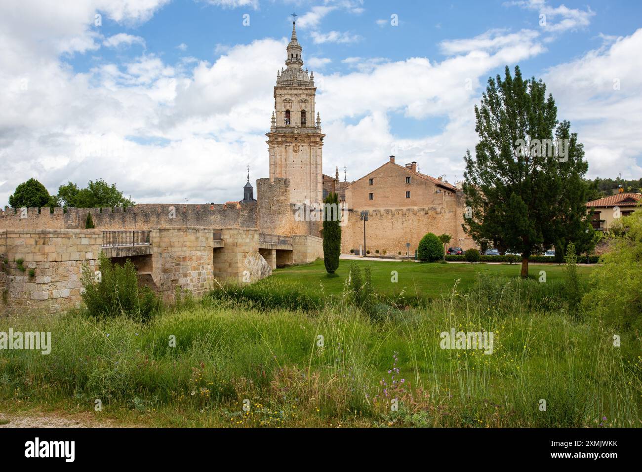 The Spanish medieval walled city of El Burgo de Osma and its Cathedral ...