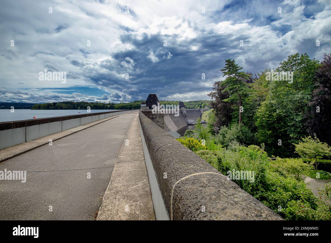 The Mohne Dam was built in 1912 and has created the Mohne Reservoir in ...