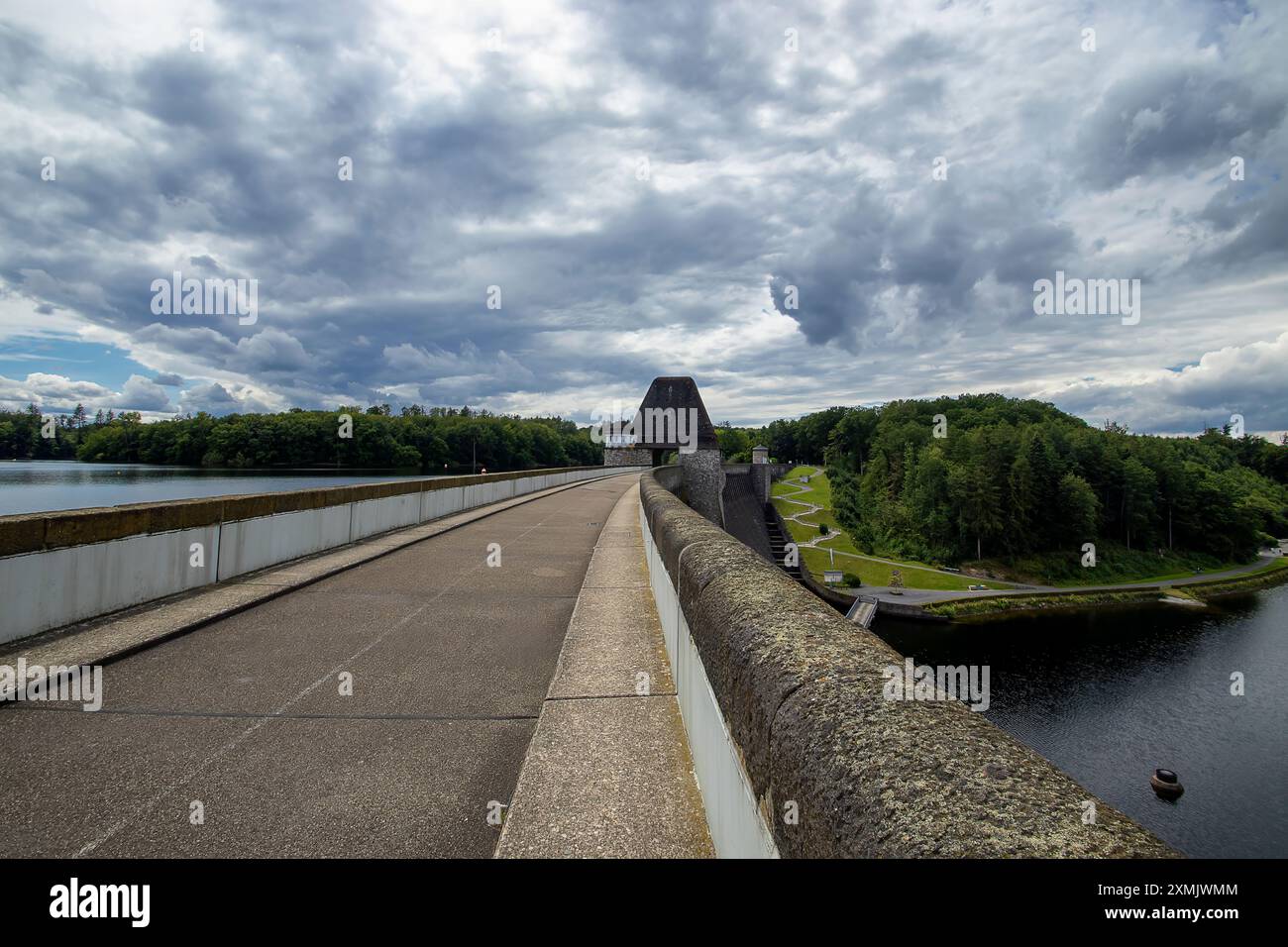 The Mohne Dam was built in 1912 and has created the Mohne Reservoir in ...