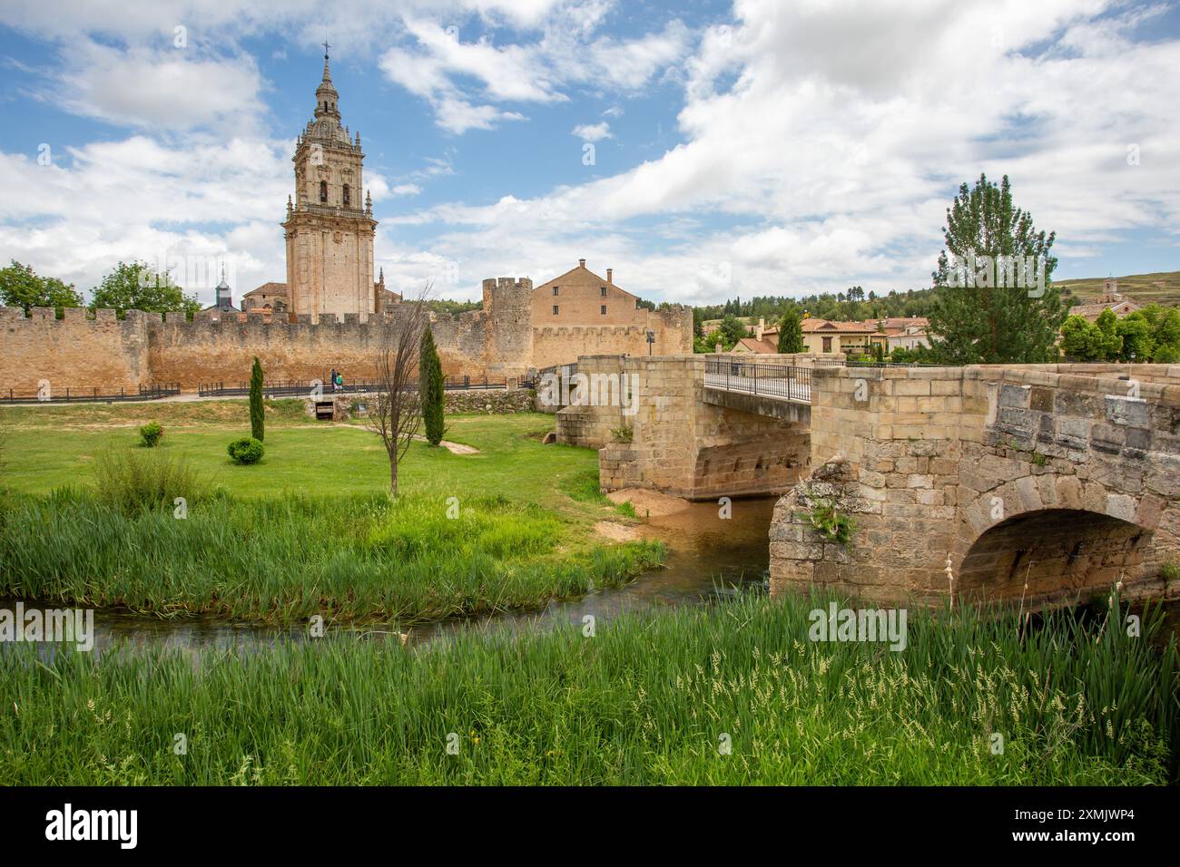 The Spanish medieval walled city of El Burgo de Osma and its Cathedral ...