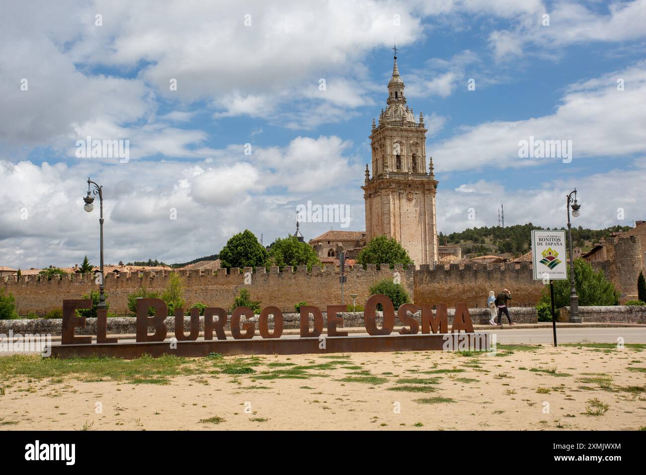 The Spanish medieval walled city of El Burgo de Osma and its Cathedral ...