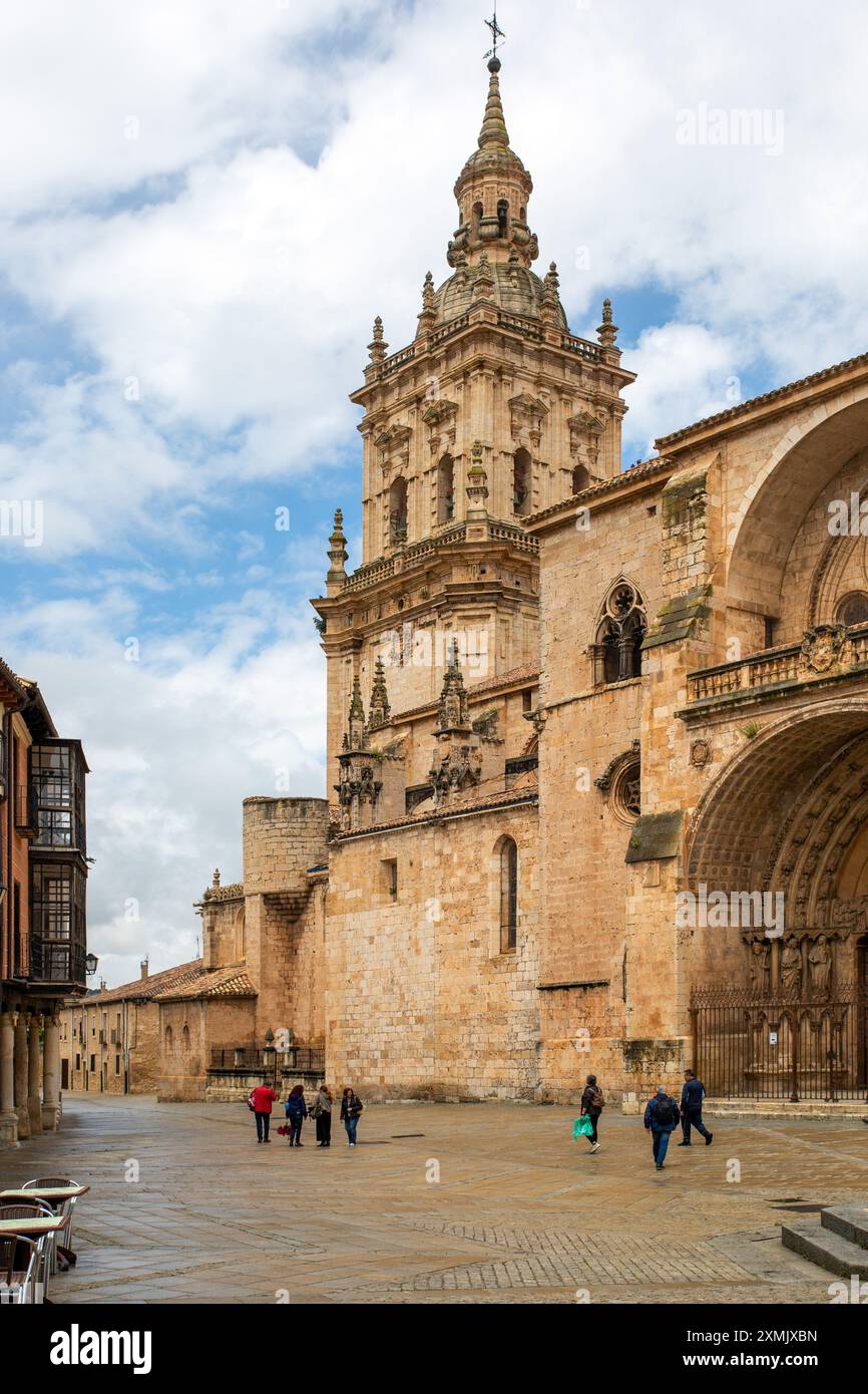 The Spanish medieval walled city of El Burgo de Osma and its Cathedral ...