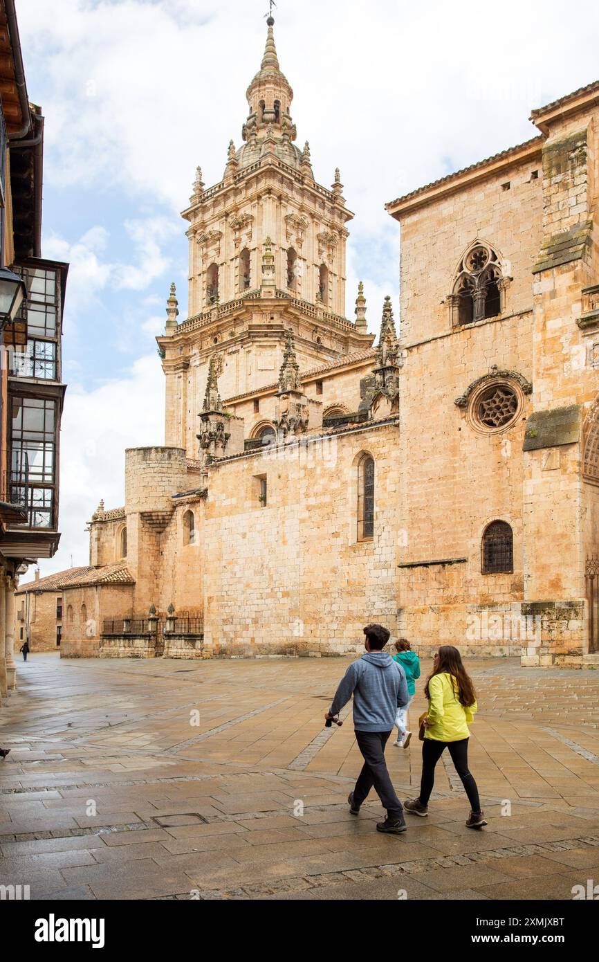 The Spanish medieval walled city of El Burgo de Osma and its Cathedral ...
