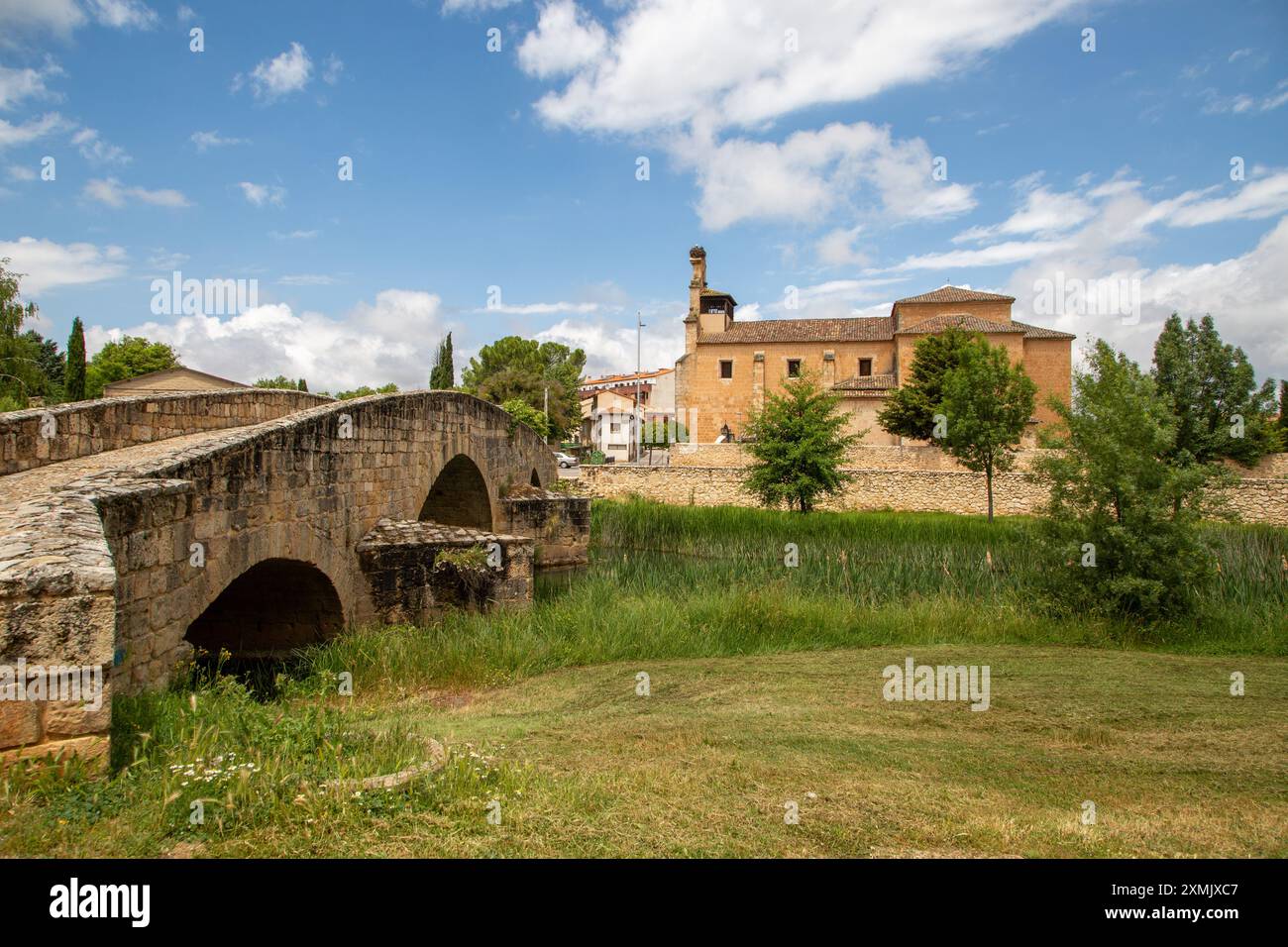 The church of Iglesia de Santa Cristina in the medieval Spanish city of ...