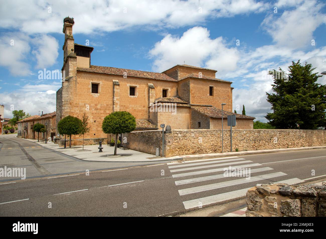 The church of Iglesia de Santa Cristina in the medieval Spanish city of ...