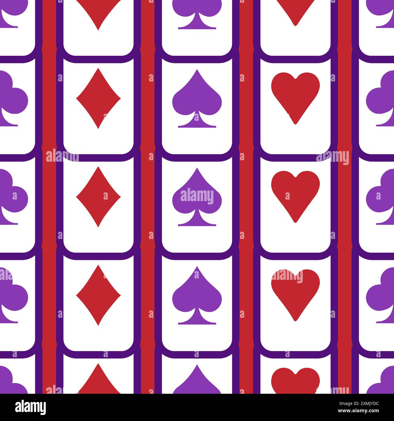 Alice and red queen illustration Stock Vector Images - Alamy