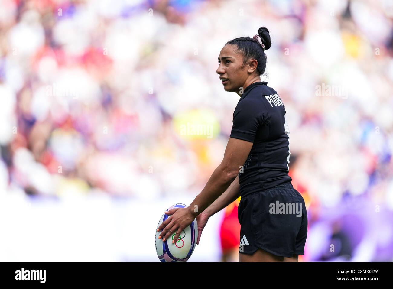 Paris, France. 28th July, 2024. Risi Pouri-Lane of New Zealand competes ...
