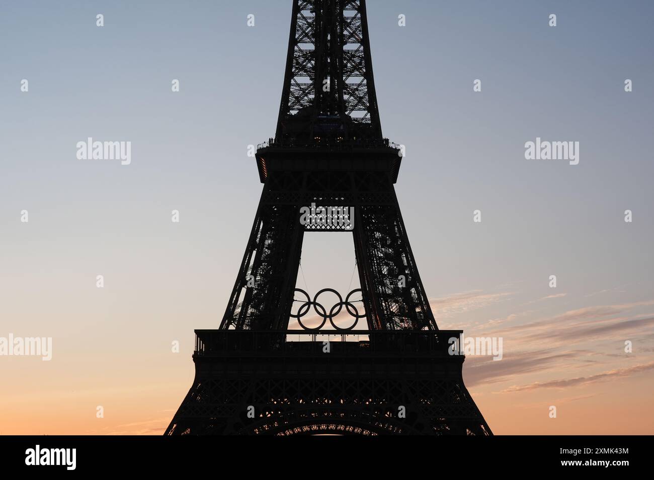 Paris, France. 28th July, 2024. Olympics, Paris 2024, beach volleyball ...