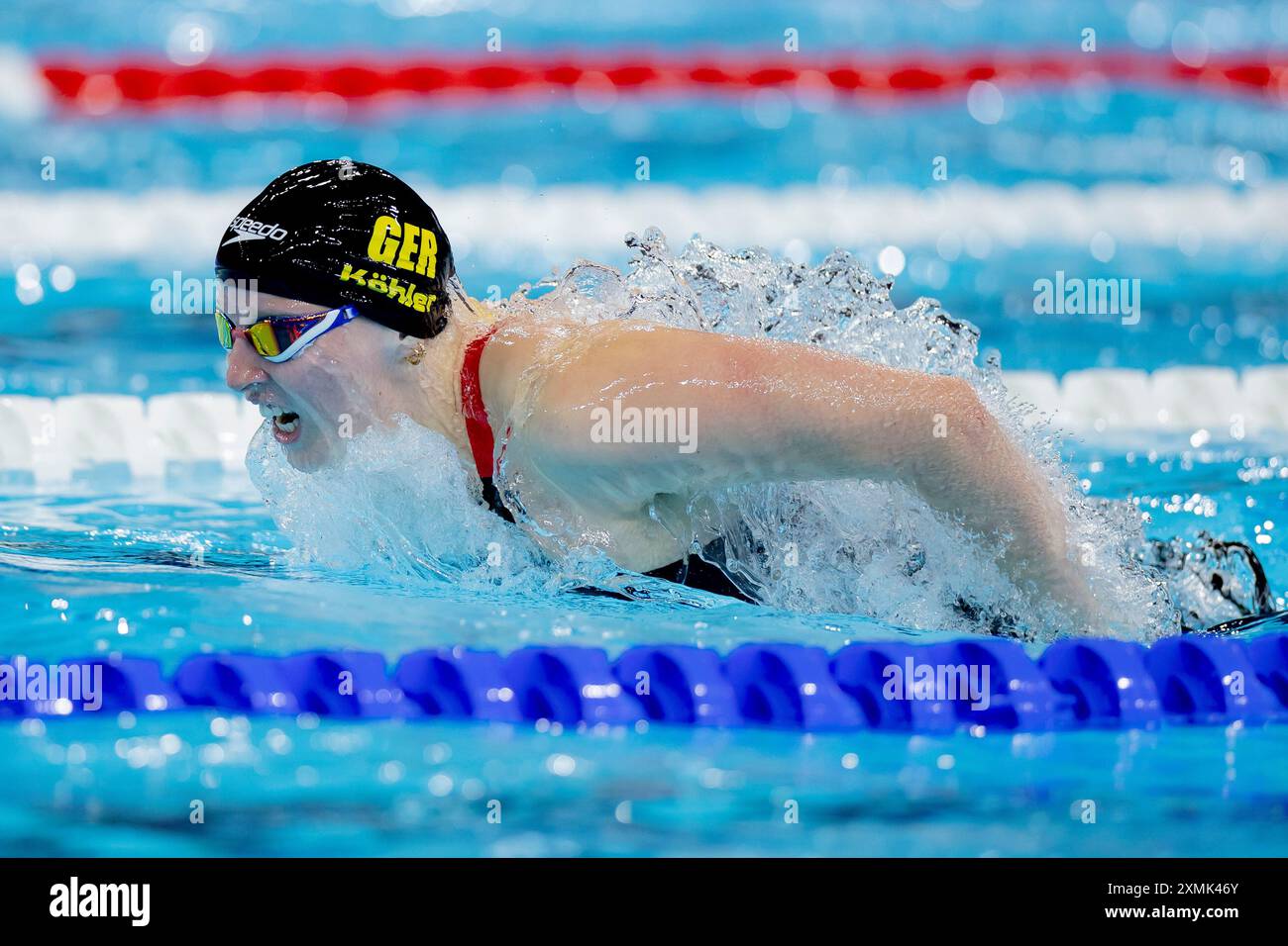Angelina Koehler, GER FRA, Olympische Spiele Paris 2024, Schwimmen ...