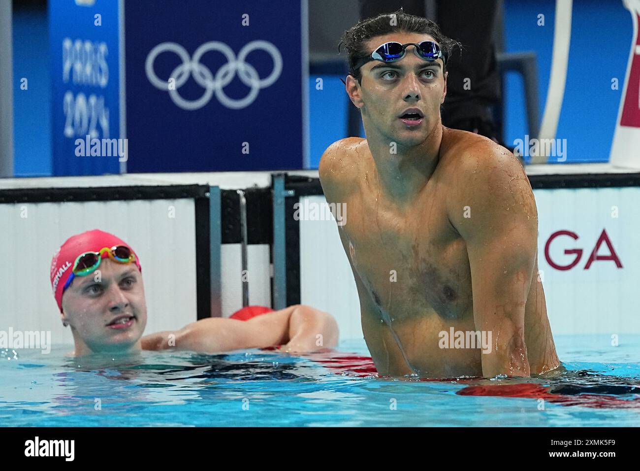 Paris, France. 28th July, 2024. Olympics, Paris 2024, Swimming, Paris ...