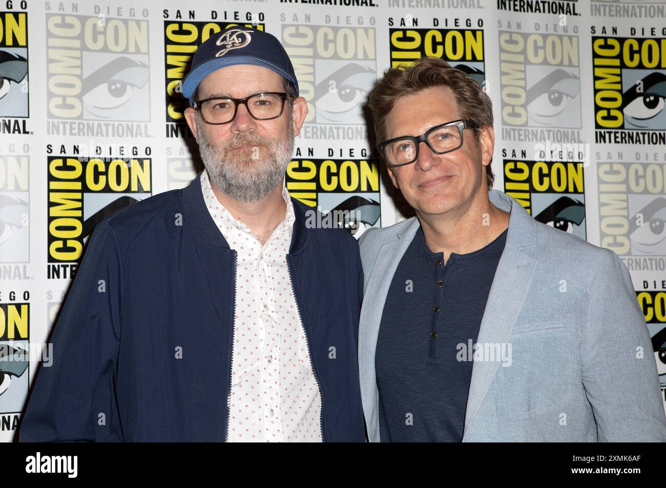 Todd Helbing und Brent Fletcher beim Photocall zu CW TV-Serie 'Superman ...
