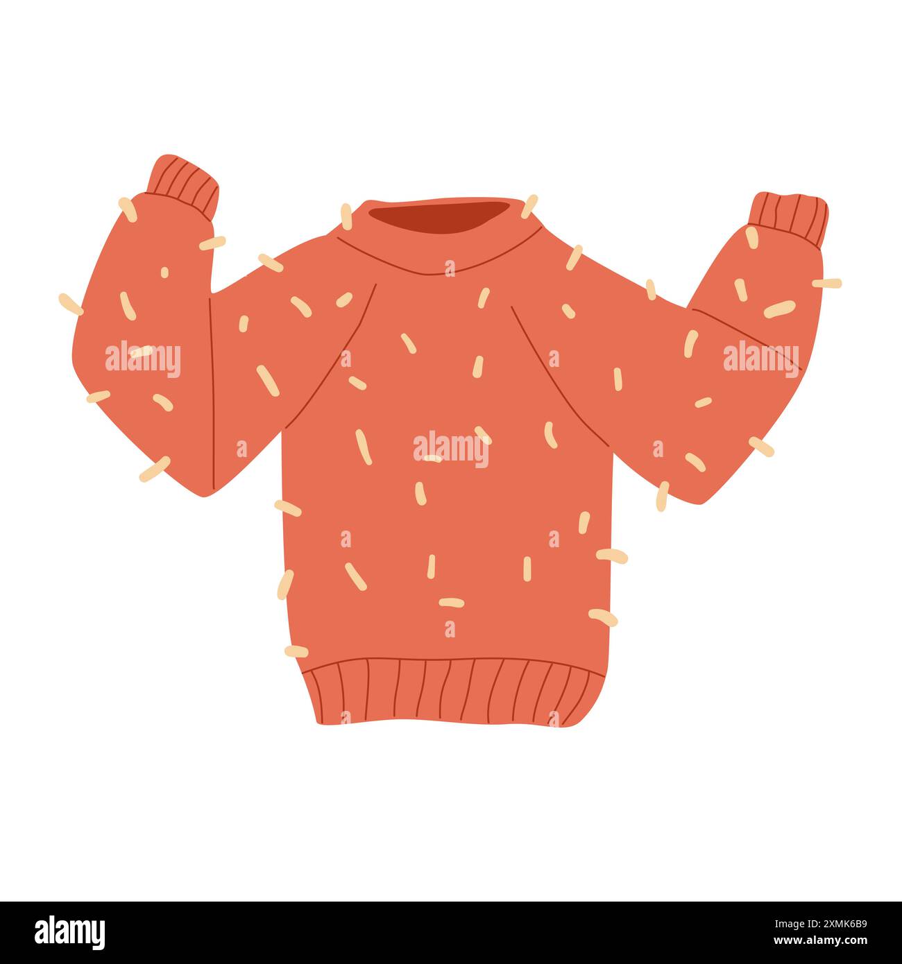 Red jumper Stock Vector Images - Alamy