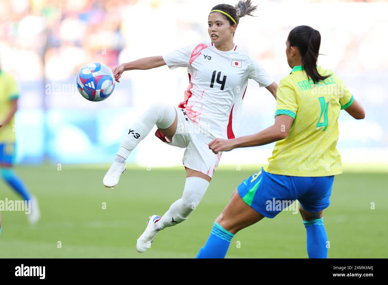 Paris, France. 28th July, 2024. Yui Hasegawa (JPN) Football/Soccer : Women's Group C match ...