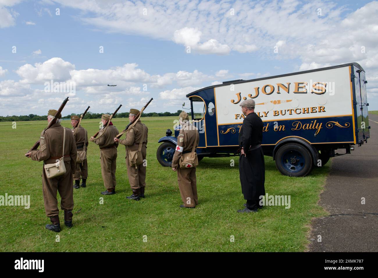 Number One Platoon, Walmington-on-Sea Home Guard make an appearance at ...