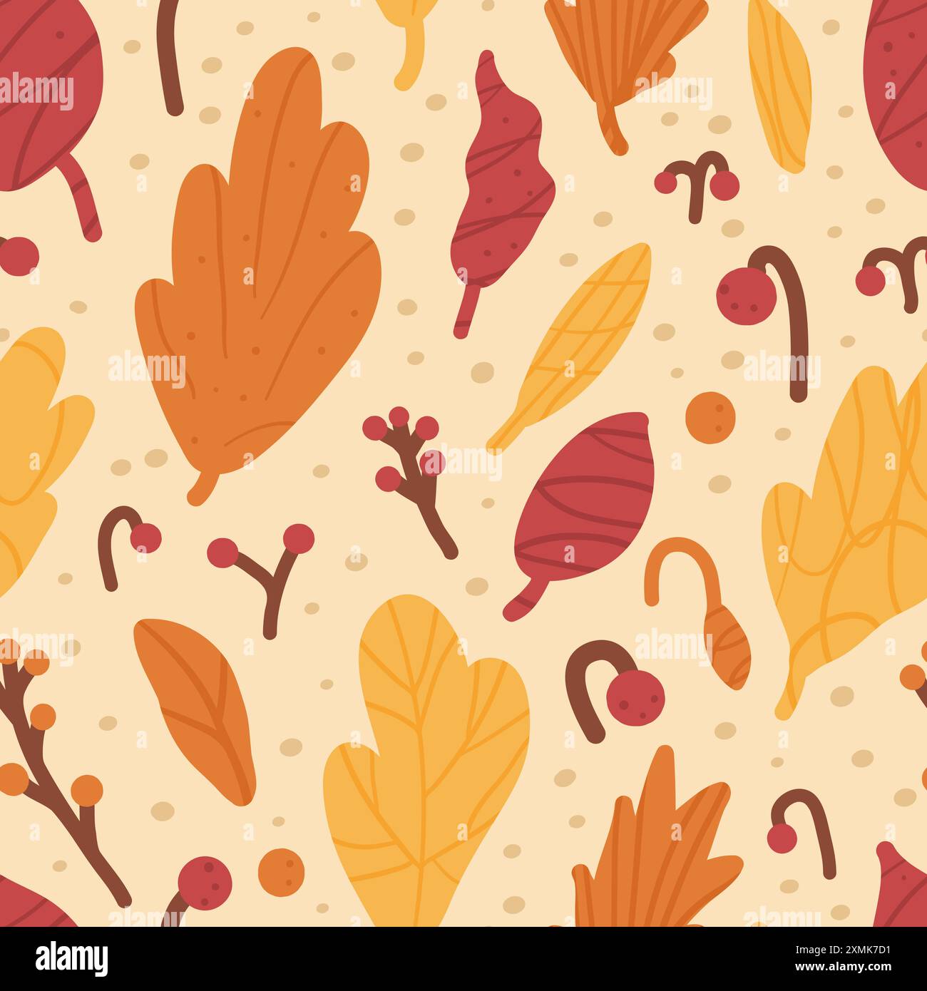 Crunchy fall leaves Stock Vector Images - Alamy