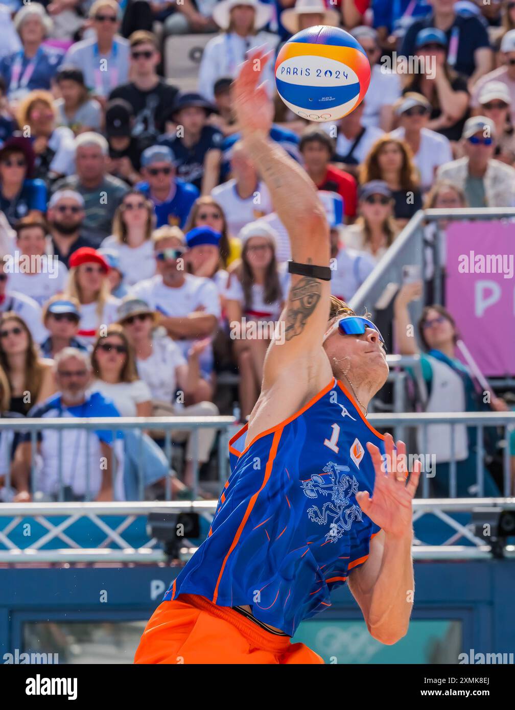 Paris, Ile de France, France. 28th July, 2024. STEVEN VAN DE VELDE (NED ...