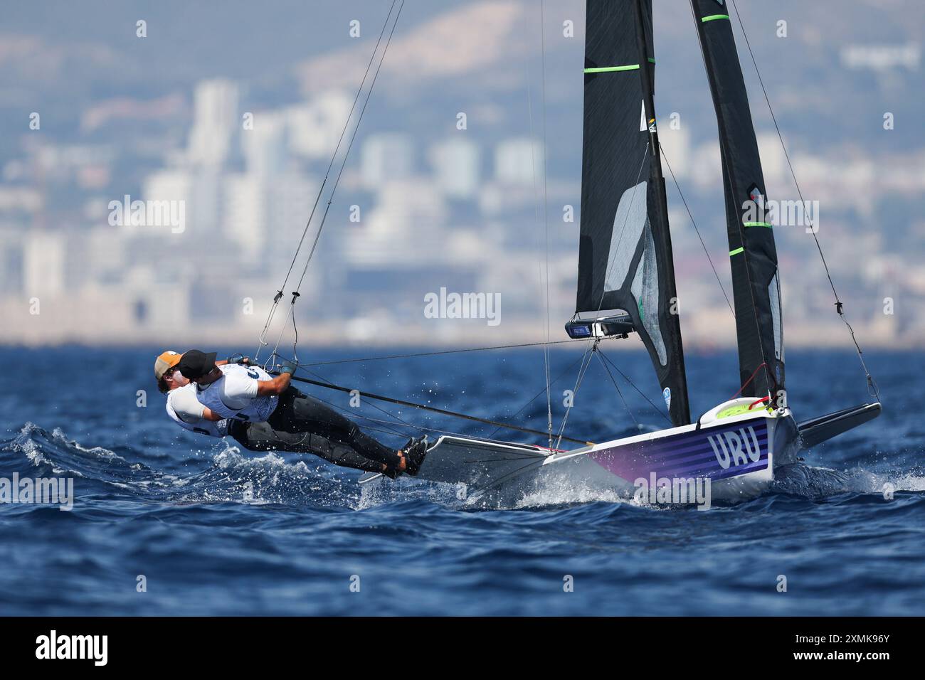 Marseille, France. 28th July, 2024. Hernan Umpierre/Fernando Diz of ...