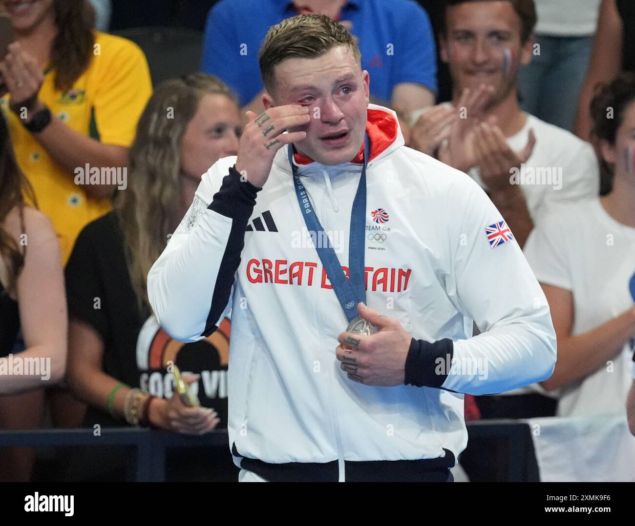 Adam peaty silver medal paris 2024 hi-res stock photography and images ...
