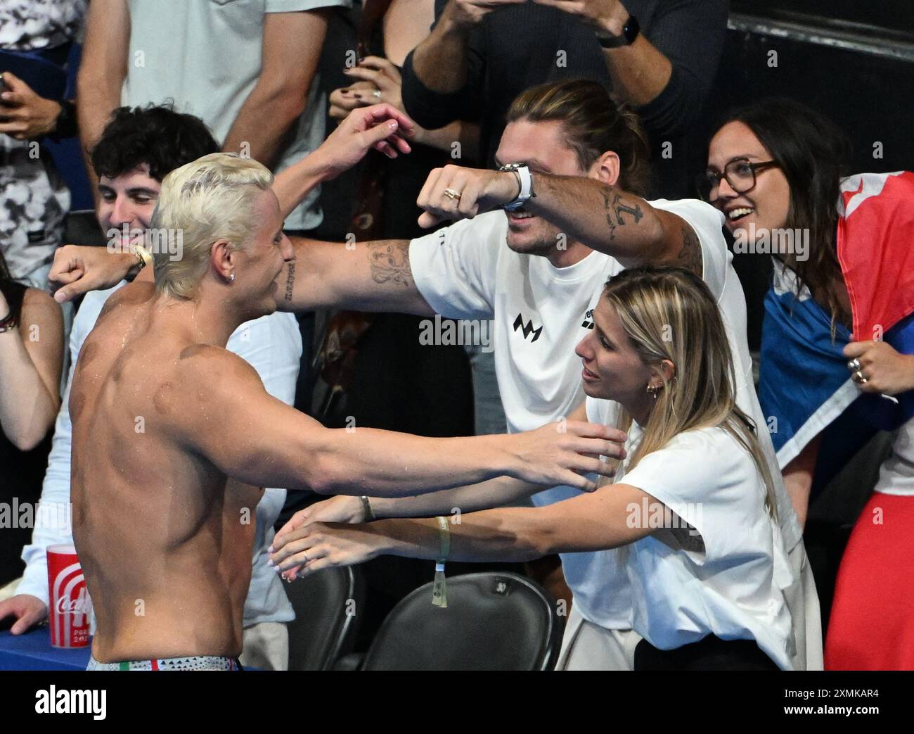 28th July 2024; Paris Olympic Games, Paris, France, Day 3; Swimming ...