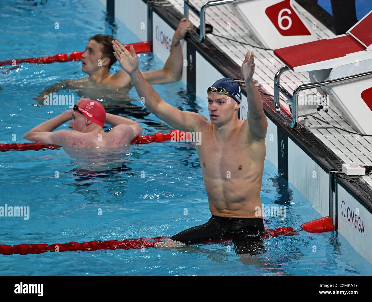 28th July 2024; Paris Olympic Games, Paris, France, Day 3; Swimming ...
