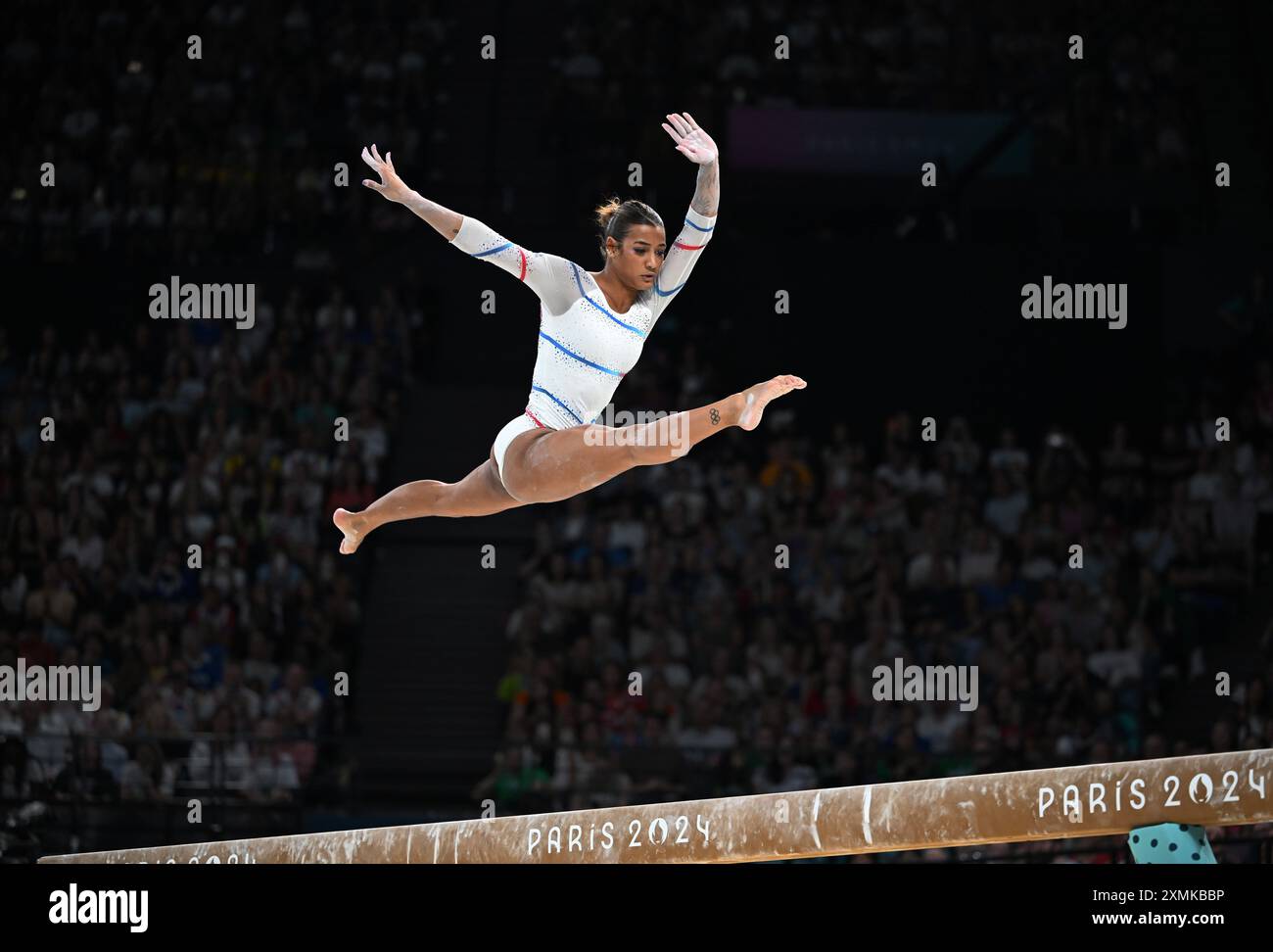 Paris, France. 28th July, 2024. Marine Boyer of France competes during ...