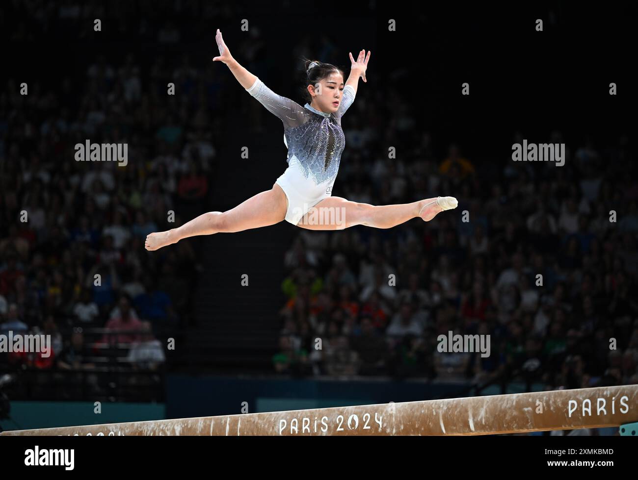 Paris, France. 28th July, 2024. Solyi Shin of South Korea competes ... Paris, France. 28th July, 2024. Solyi Shin of South Korea competes ...