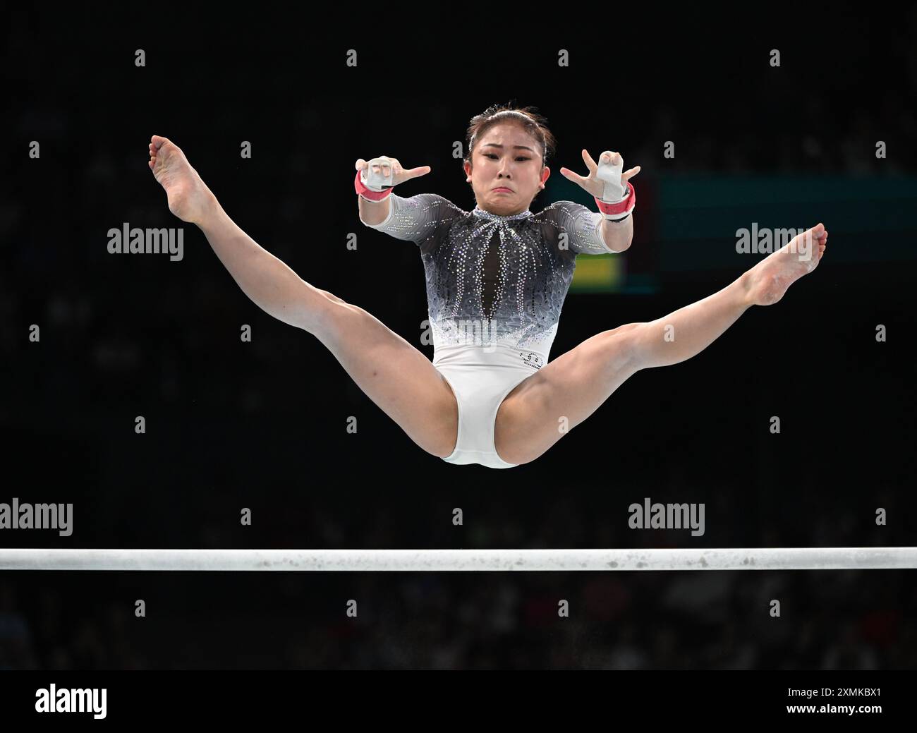 Paris, France. 28th July, 2024. Solyi Shin of South Korea competes ... Paris, France. 28th July, 2024. Solyi Shin of South Korea competes ...