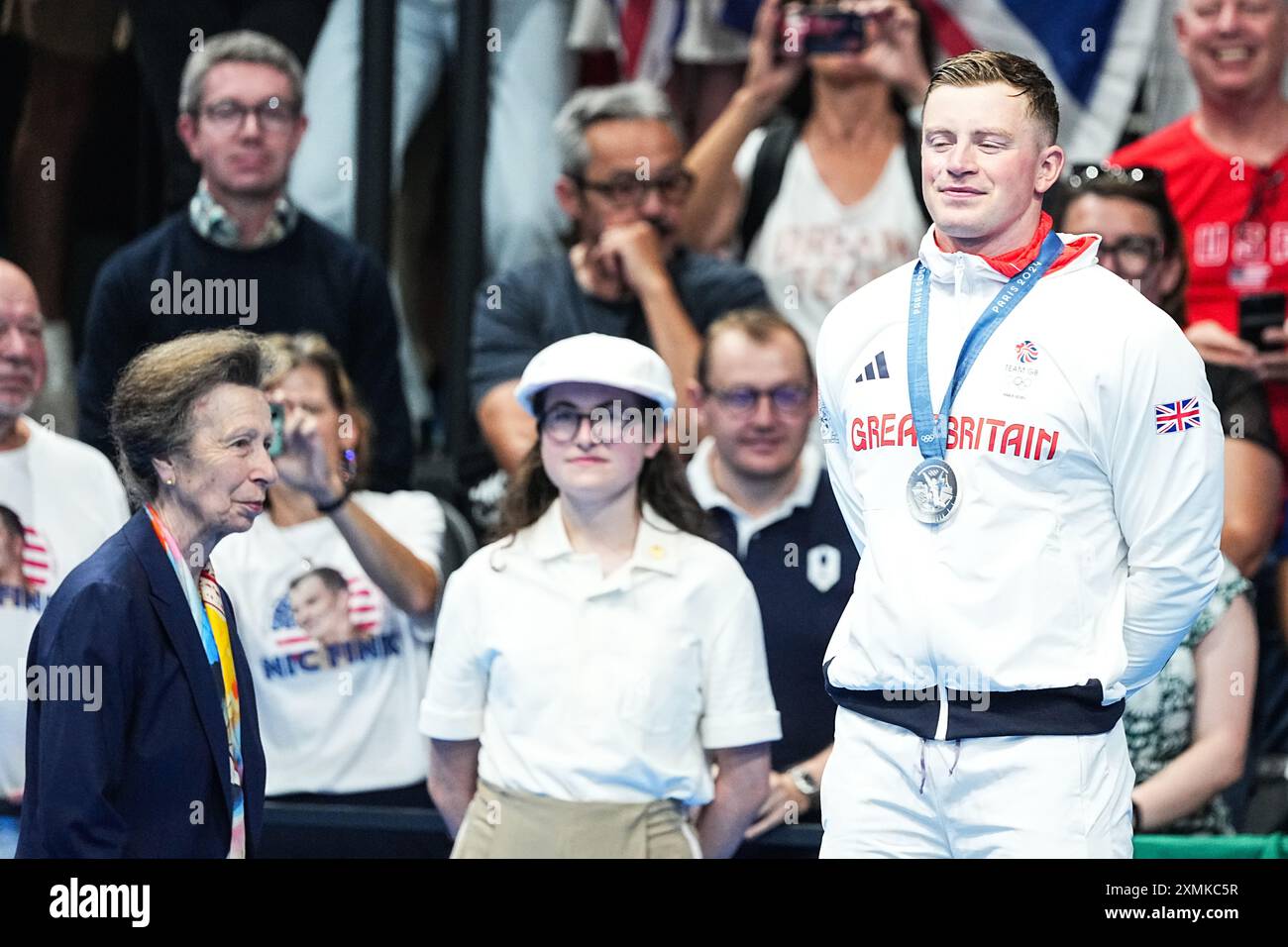 Paris, France. 28th July, 2024. Olympia, Paris 2024, Swimming, Paris La ...