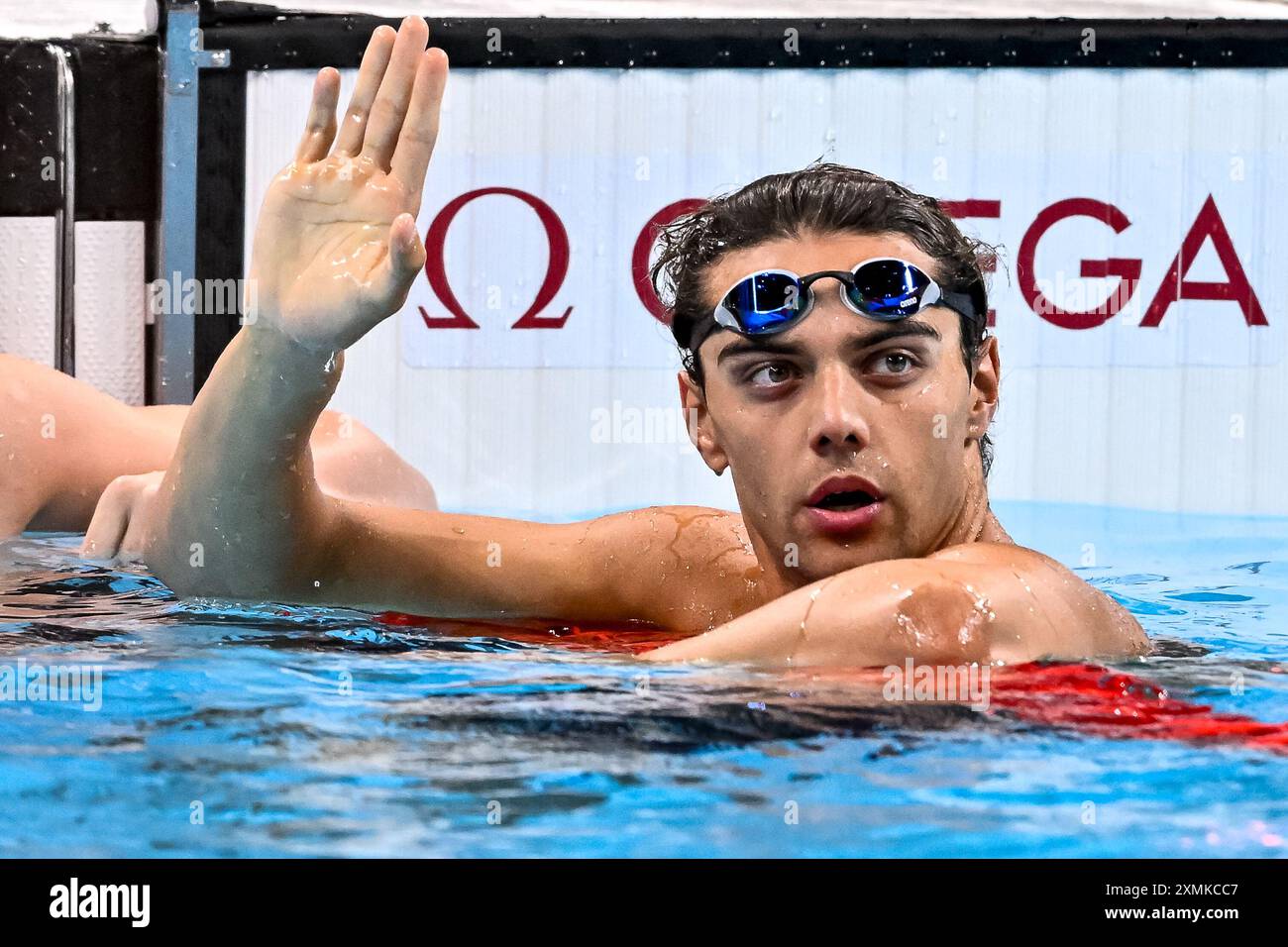 100m backstroke men semifinals hi-res stock photography and images - Alamy