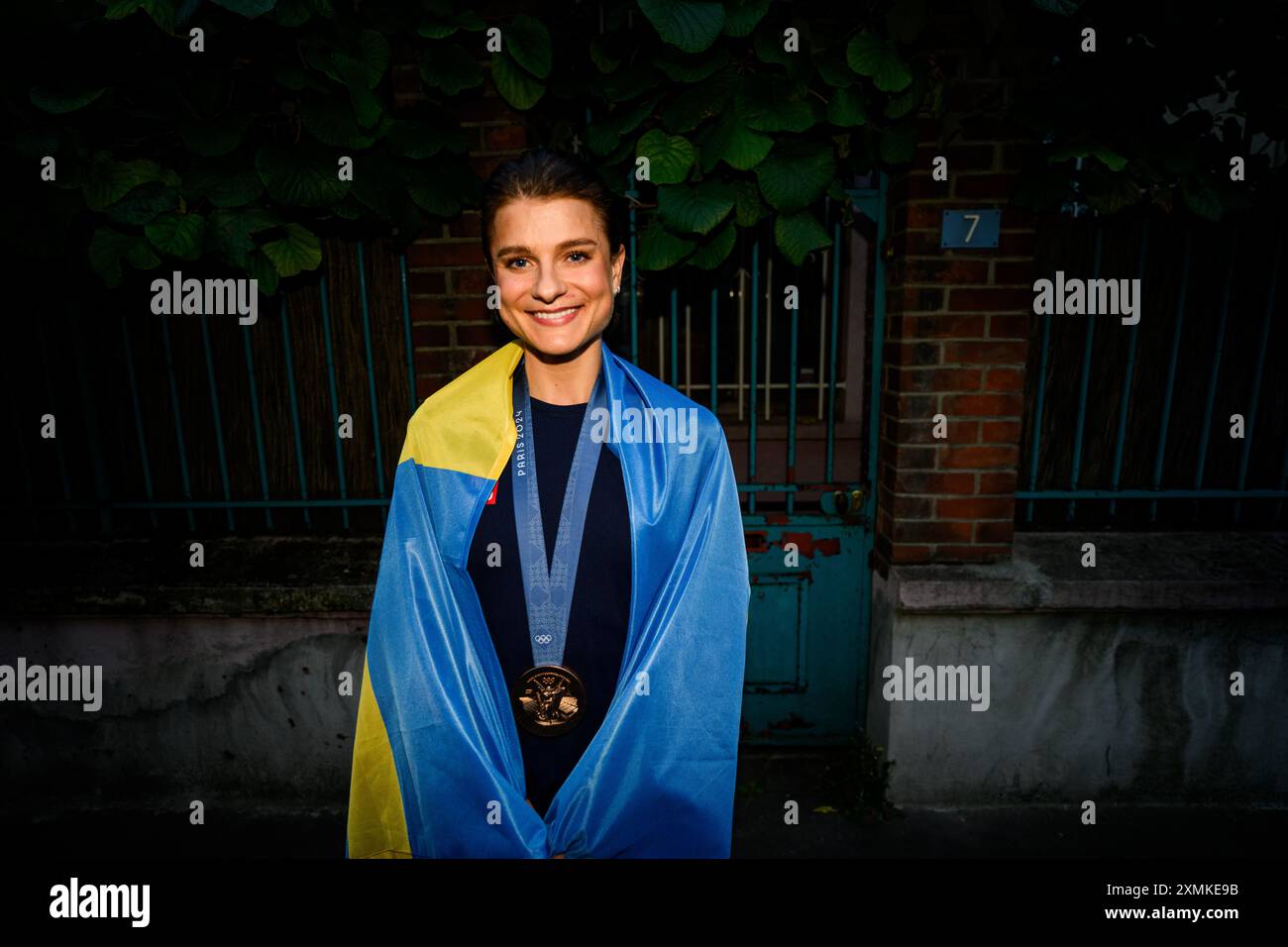 Jenny Rissveds of, Sweden. , . poses for a portrait with the swedish ...