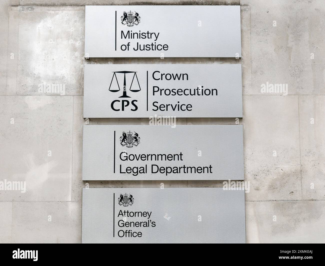 Ministry of Justice, Crown Prosecution Service, Government Legal ...