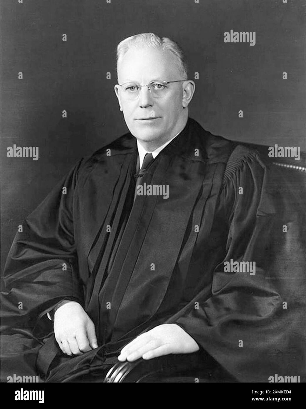 Earl Warren (1891 – 1974) American lawyer and politician Stock Photo ...