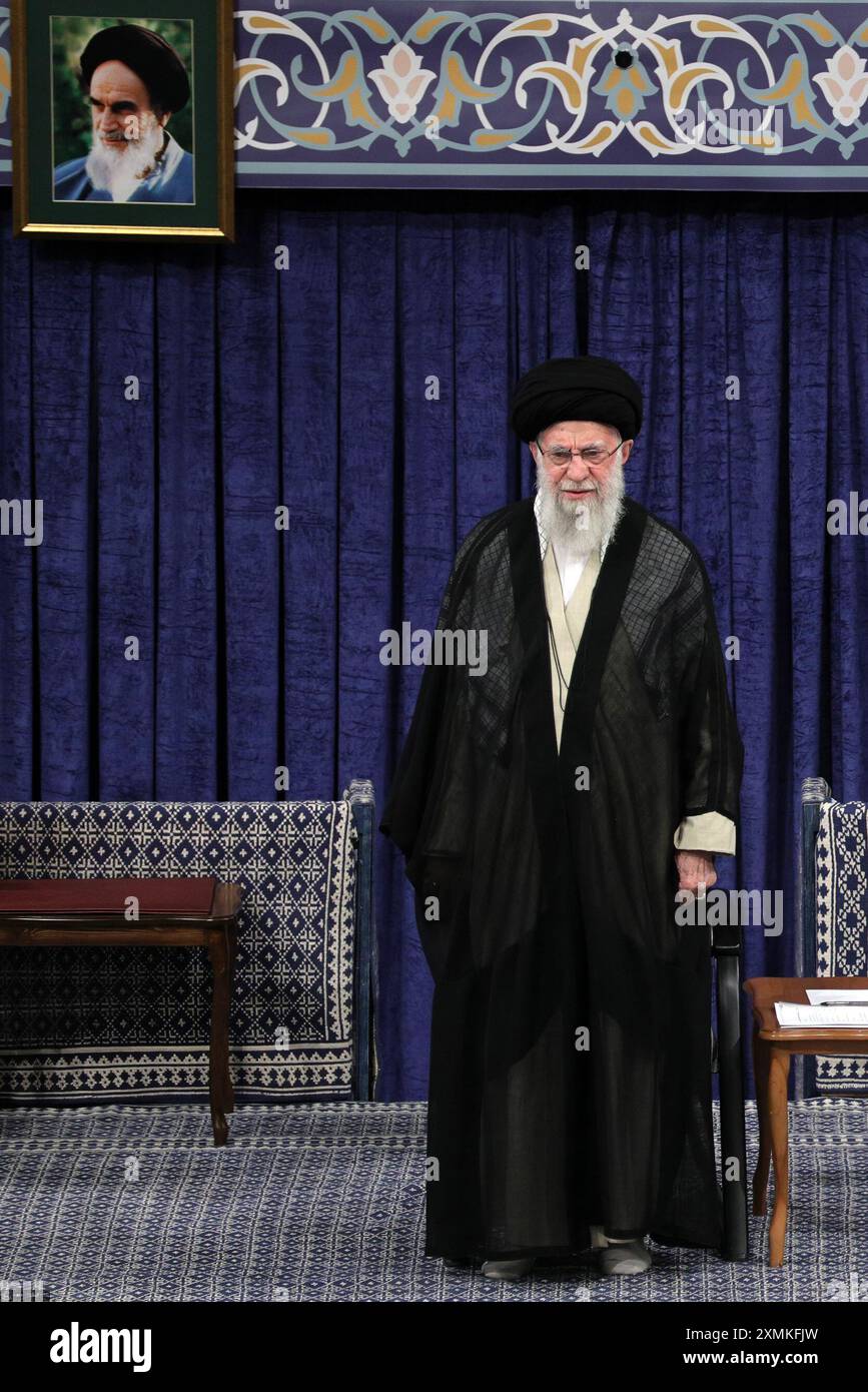 July 28, 2024, Tehran, Iran: Iranian Supreme Leader Ayatollah ALI ...