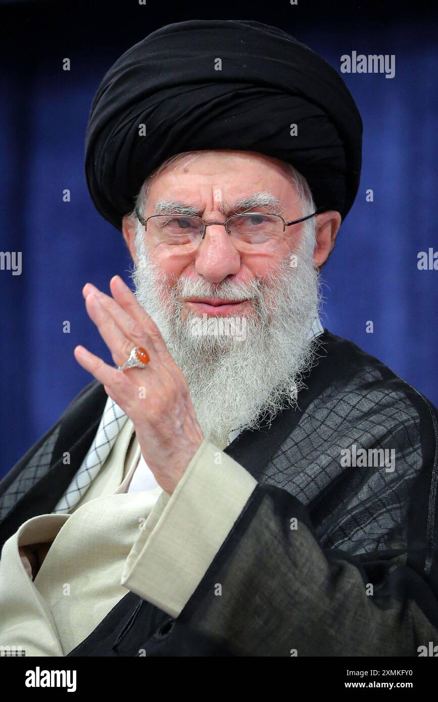 July 28, 2024, Tehran, Iran: Iranian Supreme Leader Ayatollah ALI ...