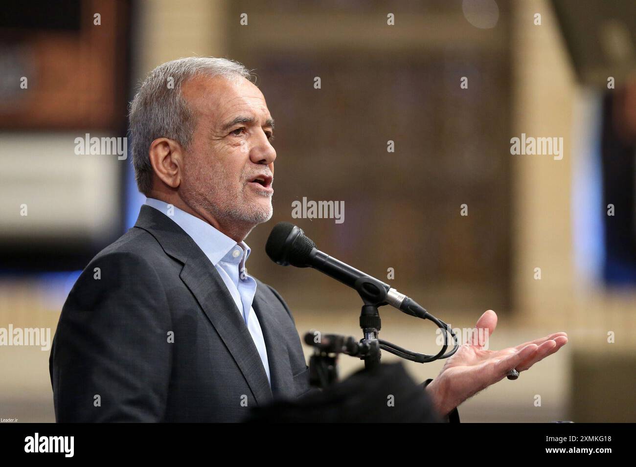 July 28, 2024, Tehran, Iran: Iran's President-elect MASOUD PEZESHKIAN ...