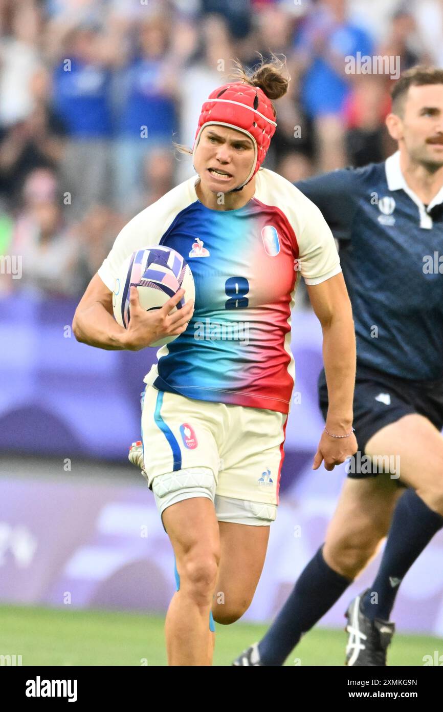GRASSINEAU Camille (FRA), France vs Japan, Rugby Sevens Women's Pool C ...