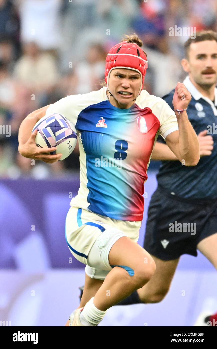 GRASSINEAU Camille (FRA), France vs Japan, Rugby Sevens Women's Pool C ...