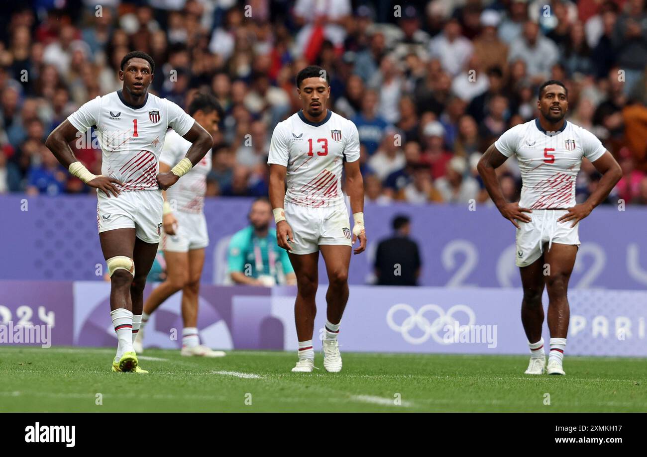 PARIS, FRANCE - JULY 27: Aaron Cummings of Team United States, Pita Vi ...