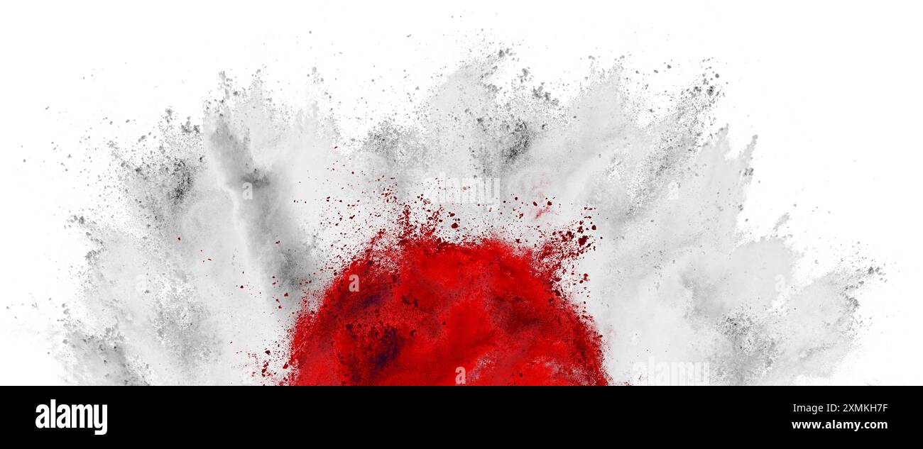 Rising sun flag motion hi-res stock photography and images - Alamy