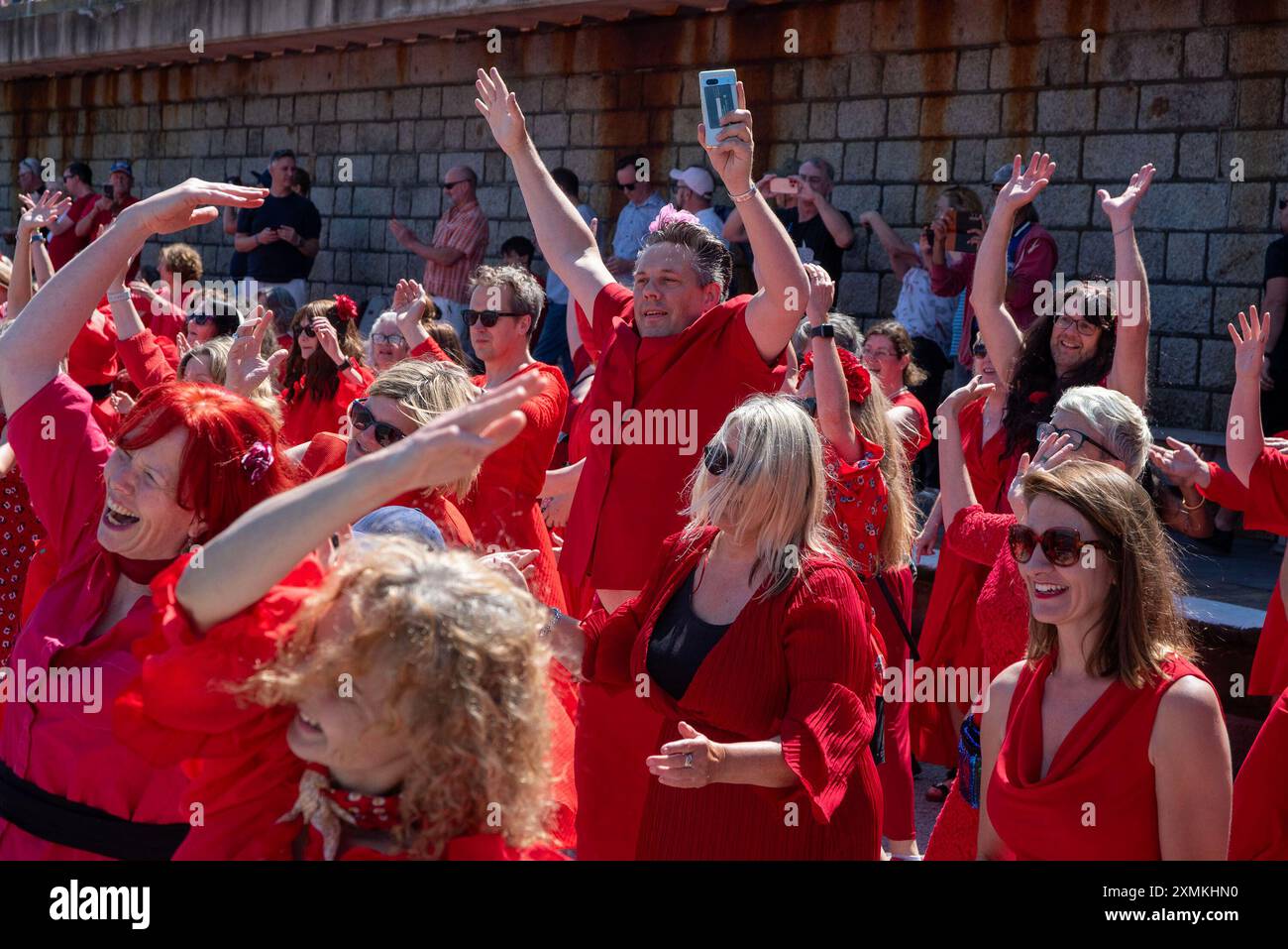Folkestone, England, UK. 28th July, 2024. Kate Bush Day returned in the ...