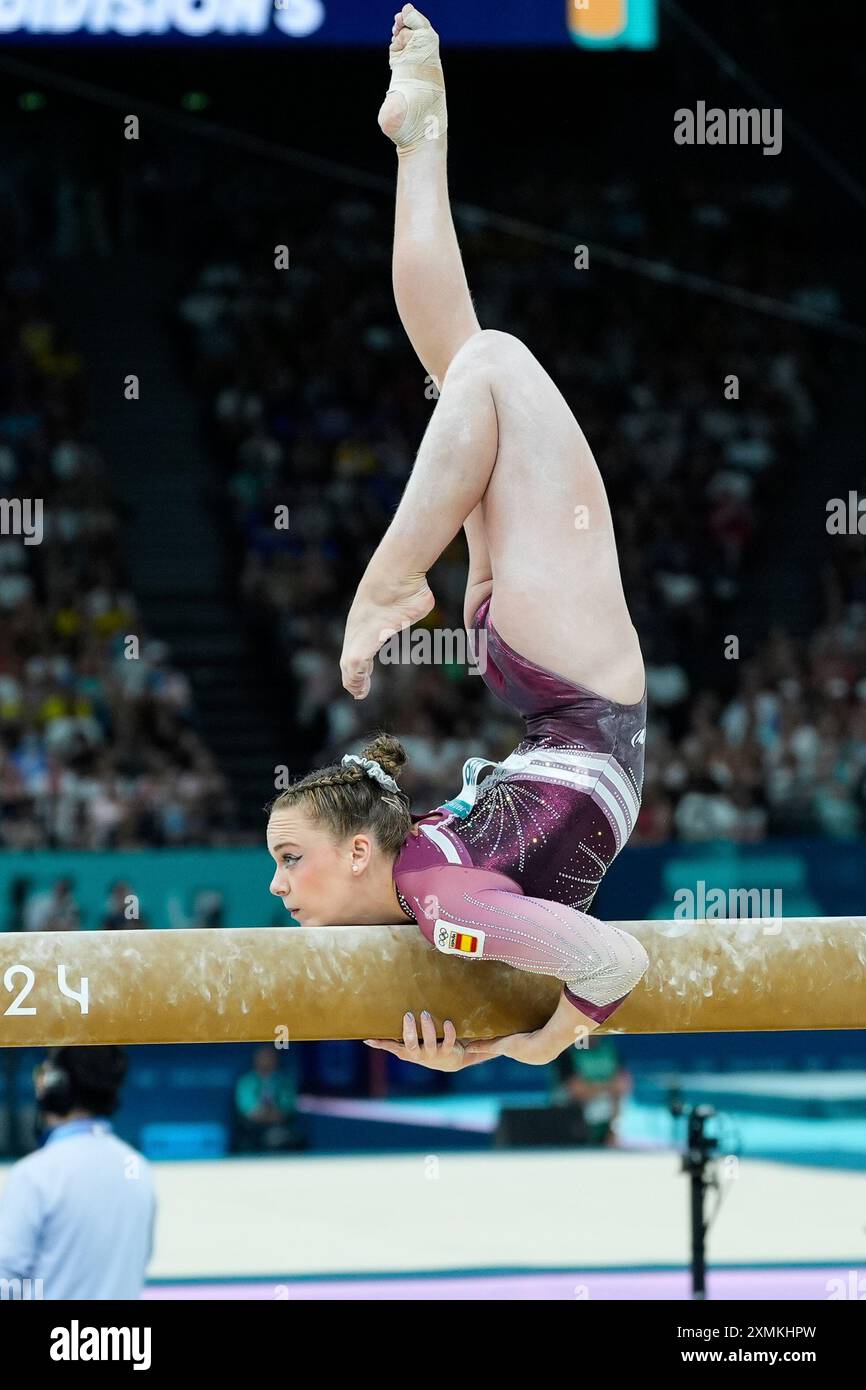 Laura Casabuena of Spain performs on Balance Beam during Artistic ...