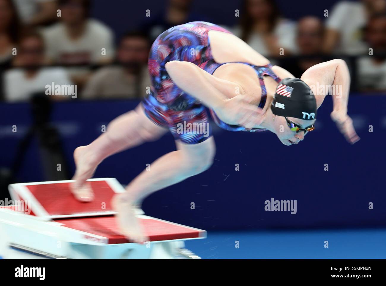 Paris, France. 28th July, 2024. USA Lilly King pictured during women's ...