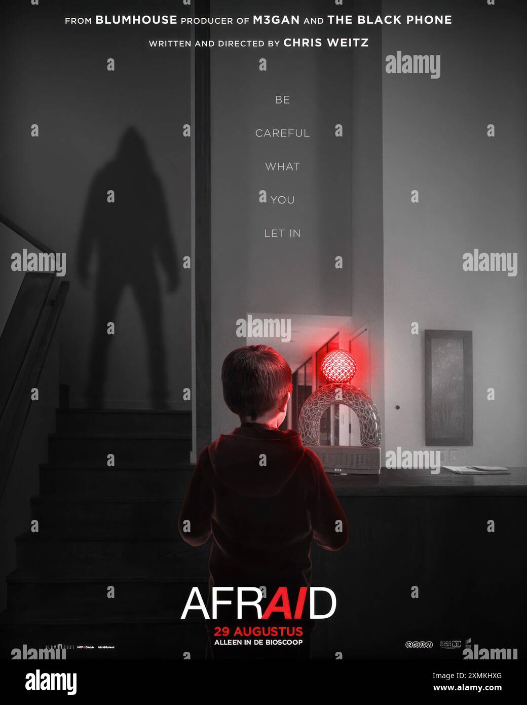 AFRAID, Dutch poster, Isaac Bae (bottom), 2024. © Sony Pictures ...
