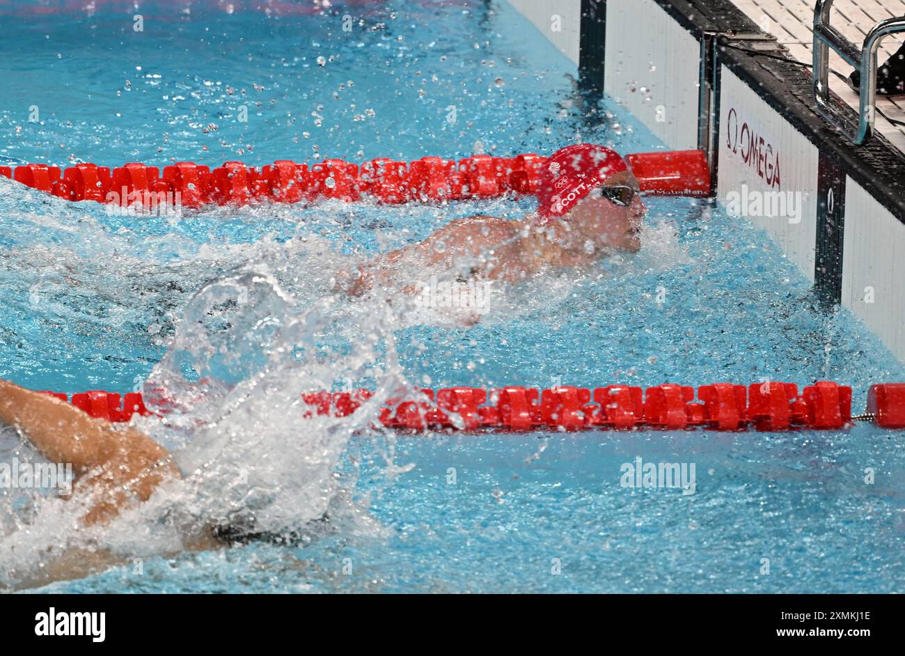 28th July 2024; Paris Olympic Games, Paris, France, Day 3; Swimming ...