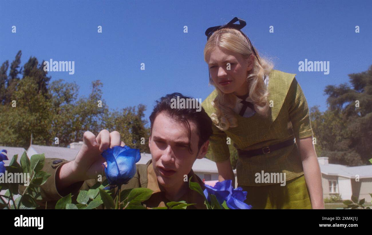 THE BLUE ROSE, from left: George Baron, Olivia Scott Welch, 2023 ...