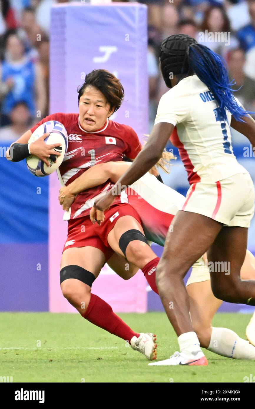 NAKAMURA Chiaru (JPN), France vs Japan, Rugby Sevens Women's Pool C at ...