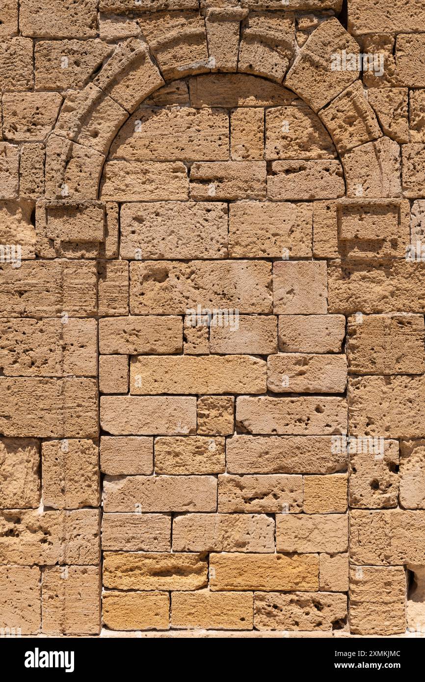 Ancient greek stone wall texture background Stock Photo - Alamy