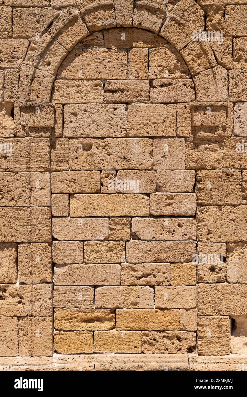 Ancient greek stone wall texture background Stock Photo - Alamy