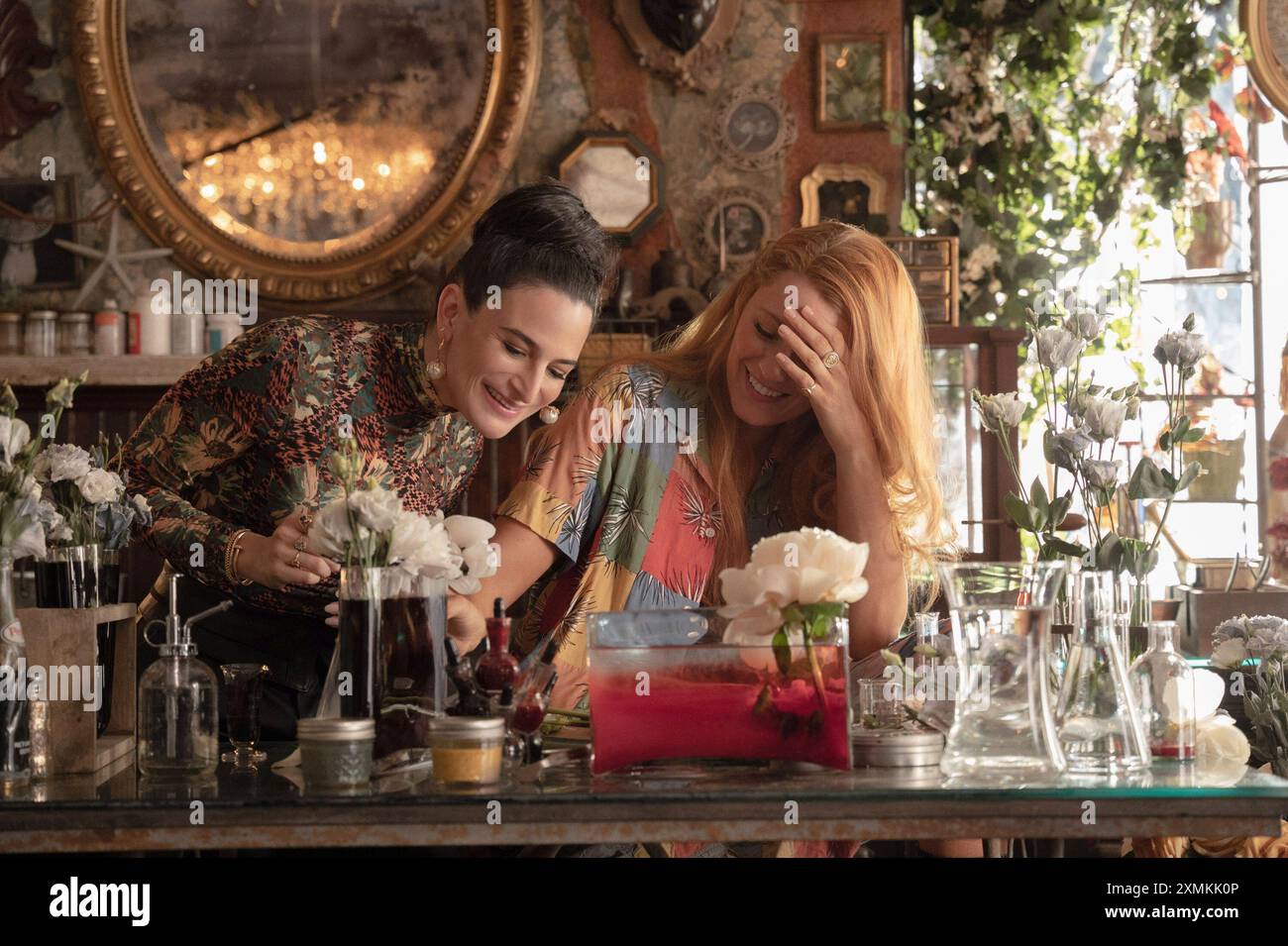 IT ENDS WITH US, from left: Jenny Slate, Blake Lively, 2024. ph: Jojo ...